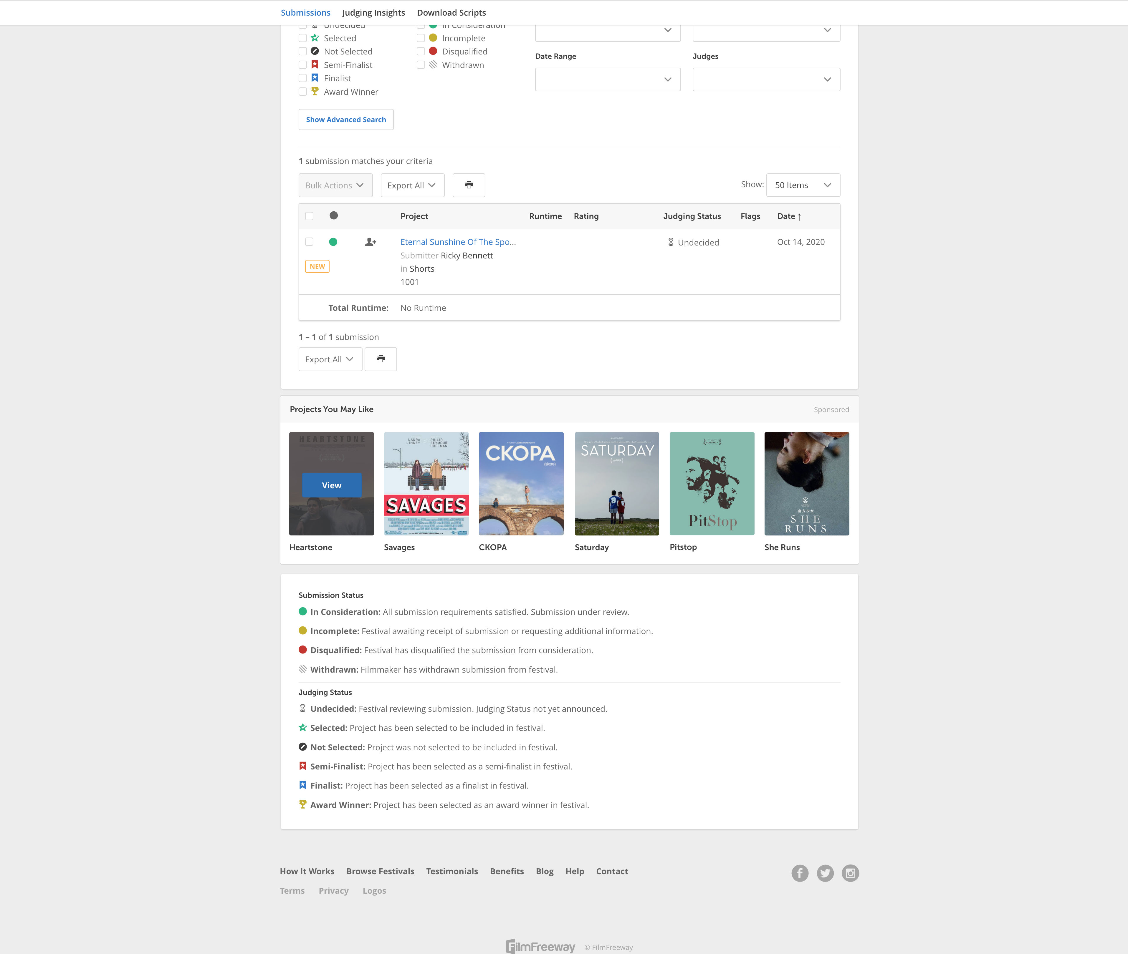 Promote Your Project - FilmFreeway